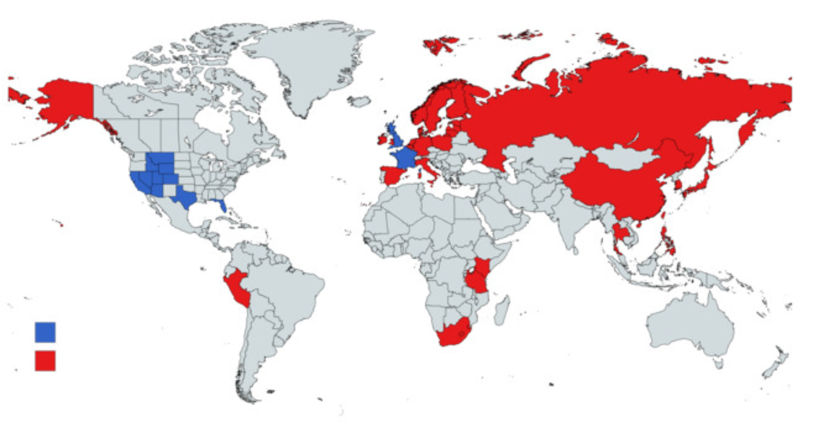 How many states and countries have you been to? - GirlsAskGuys