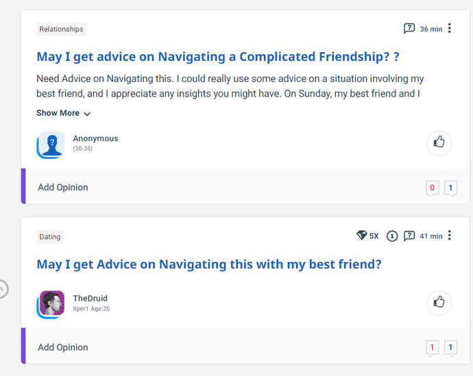 May I get advice on Navigating a Complicated Friendship? ? - GirlsAskGuys