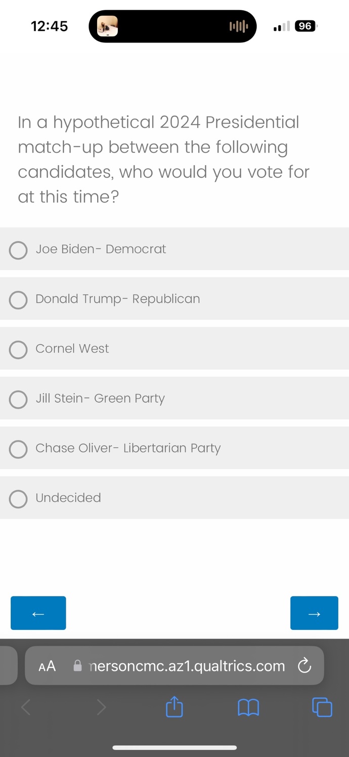 What your guess as to why Kennedy isn't being included in polling ...