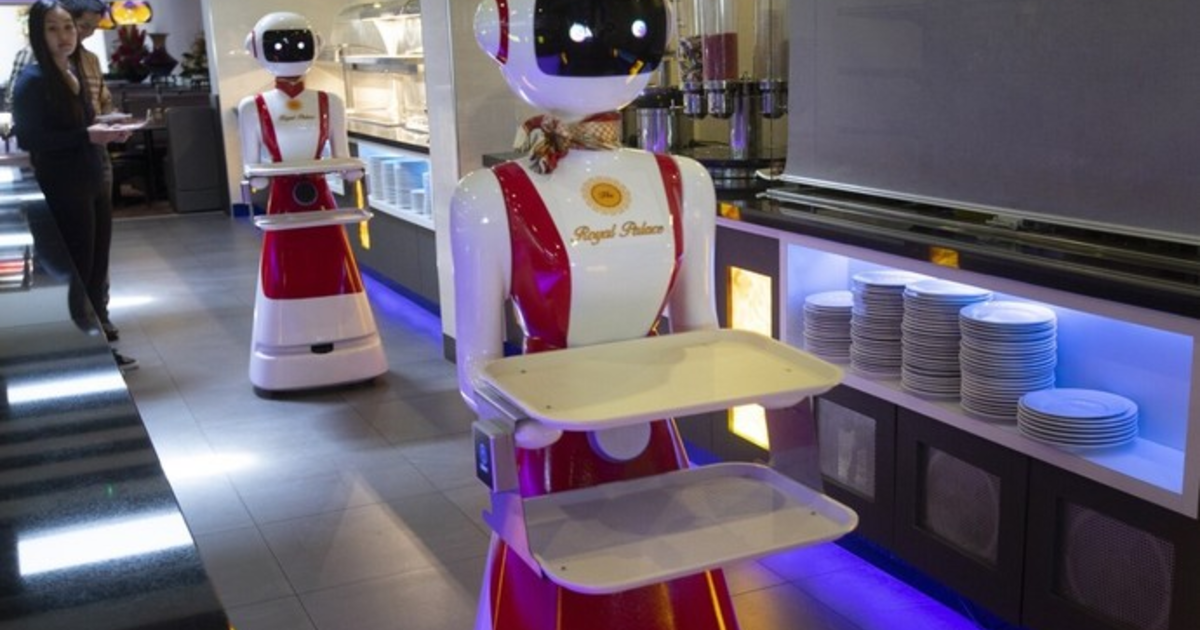 Should all the waitress jobs should be all replaced by self-serving ...