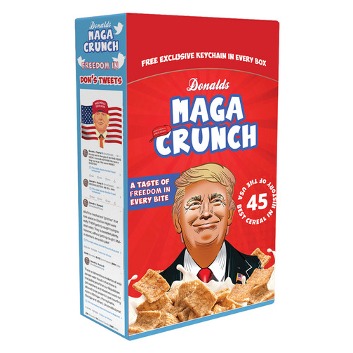So, will you buy a box of Trump’s cereal, Maga Crunch? ? - GirlsAskGuys