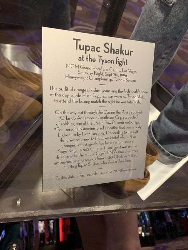 Where were you when Tupac Shakur was fatally shot in Las Vegas on ...
