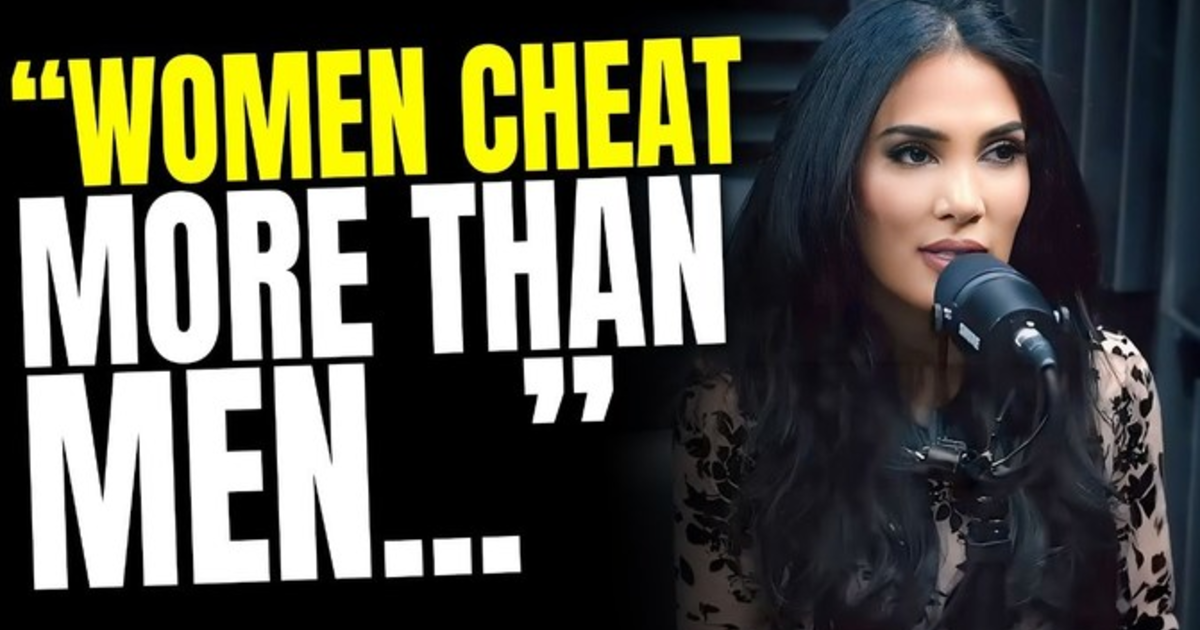 If the number of cheats are equal, do more women than men cheat because a few men (men women ...