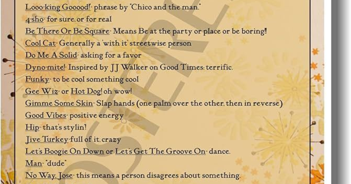 For those who were around in the 1970s, do you recall people talk in ...