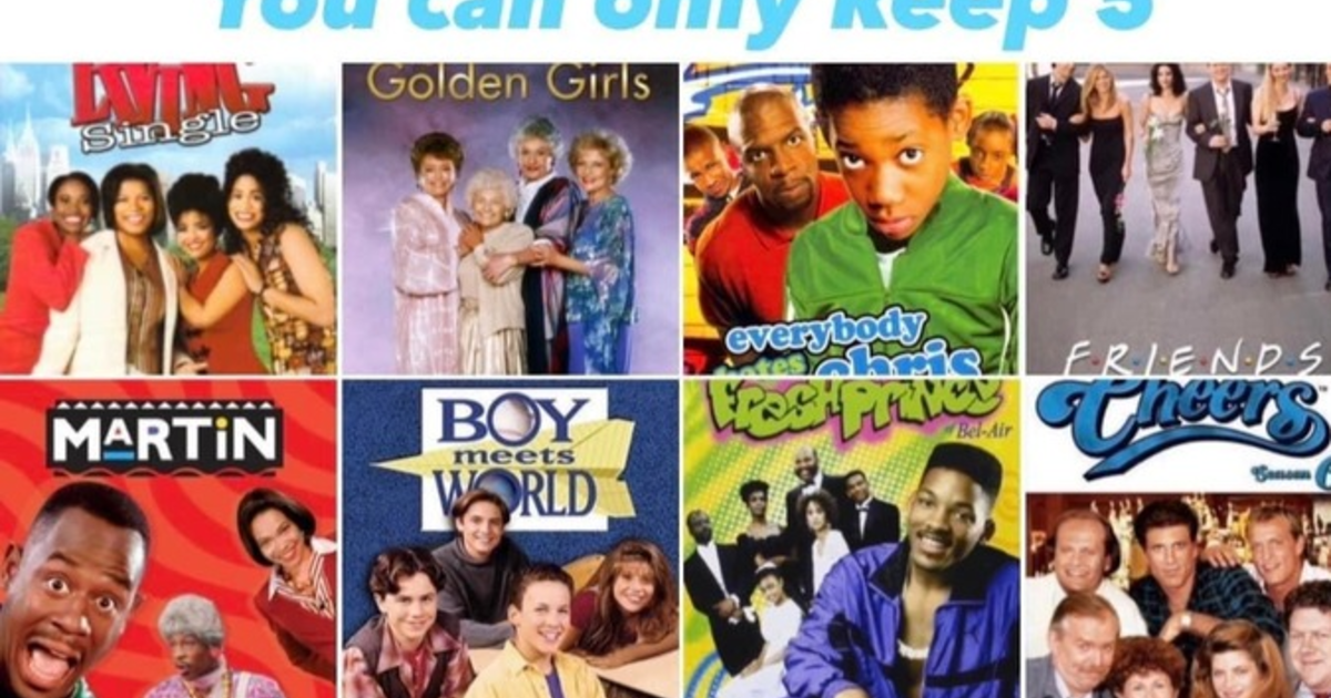 Classic Sitcoms: You can only keep 5? - GirlsAskGuys