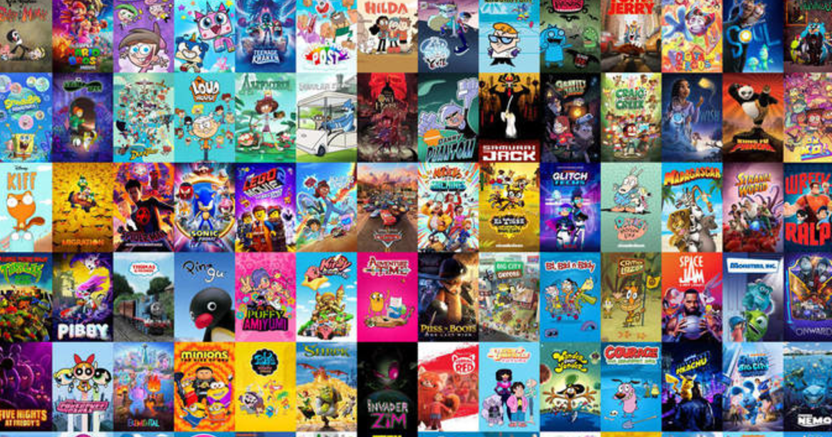 Animated Tv Shows/Movies: You can only pick 10 of these Which ones ...