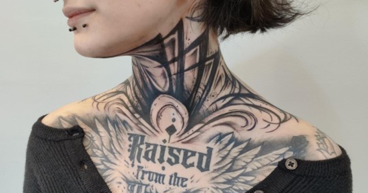 Why do people think neck and hand tattoos are common even though they ...