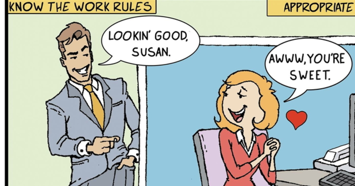 Are these work rules still accurate about what is appropriate and what ...