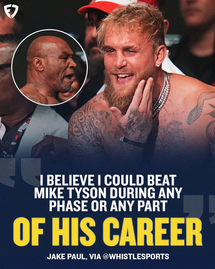 What would’ve happen if Jake Paul fought a prime Mike Tyson? Jake Paul ...