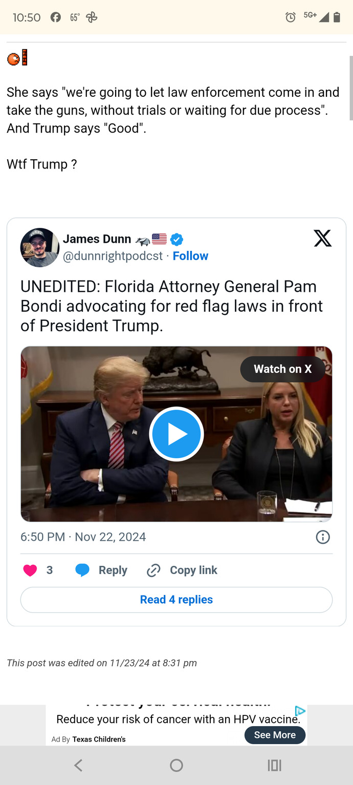 Guess what MAGA on this site? Trump is coming to take your guns from ...