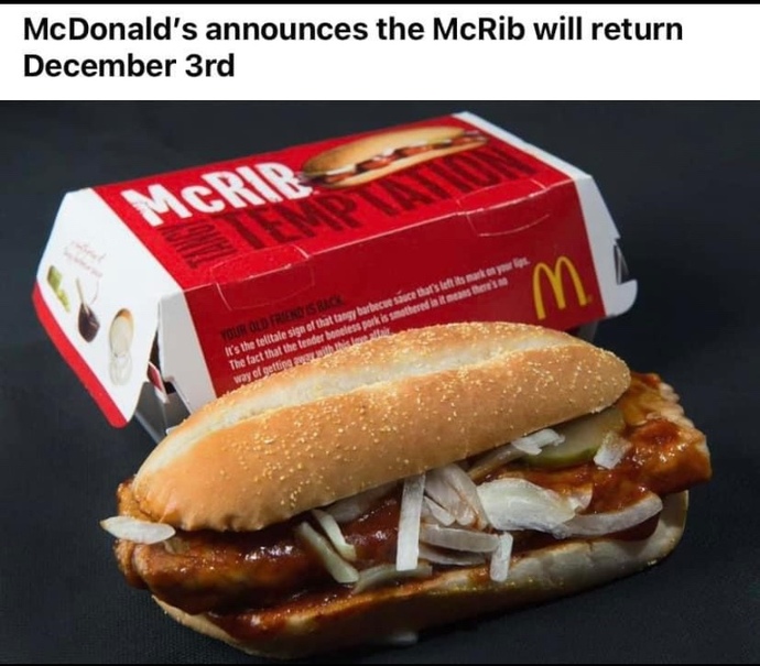 Are you a McDonald’s McRib fan? - GirlsAskGuys