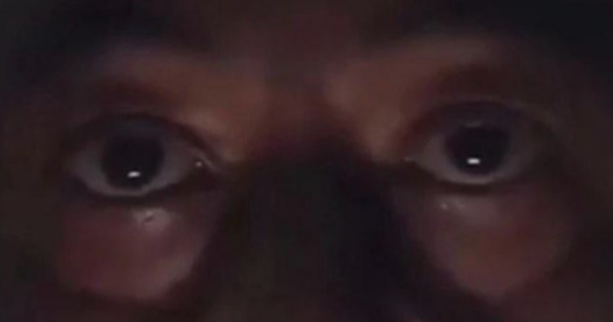 What would you do if some random person stared at you just like this ...