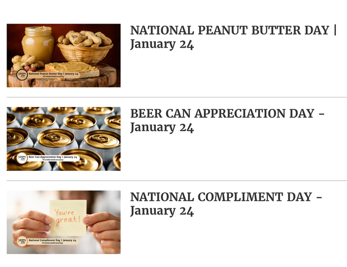 Jan 24, 2025 is national compliment day, are you going to celebrate it ...