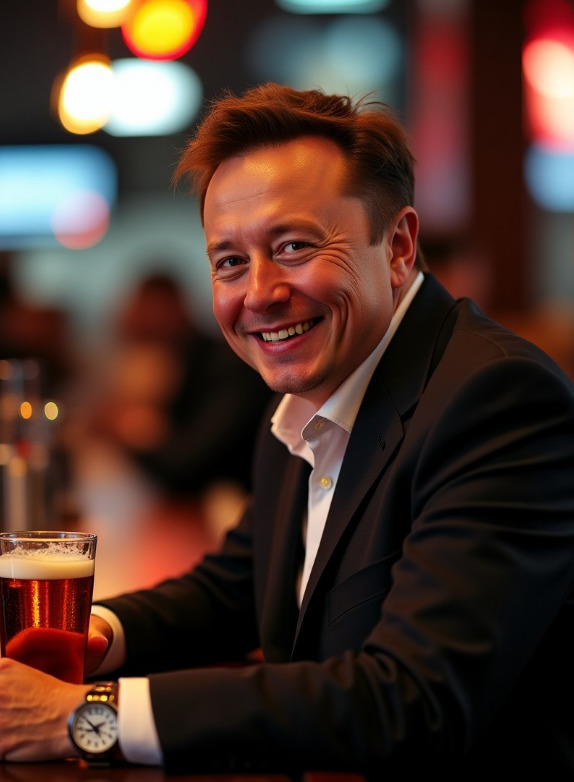 Ladies, Elon Musk hits on you at a singles bar. Do you accept his offer ...