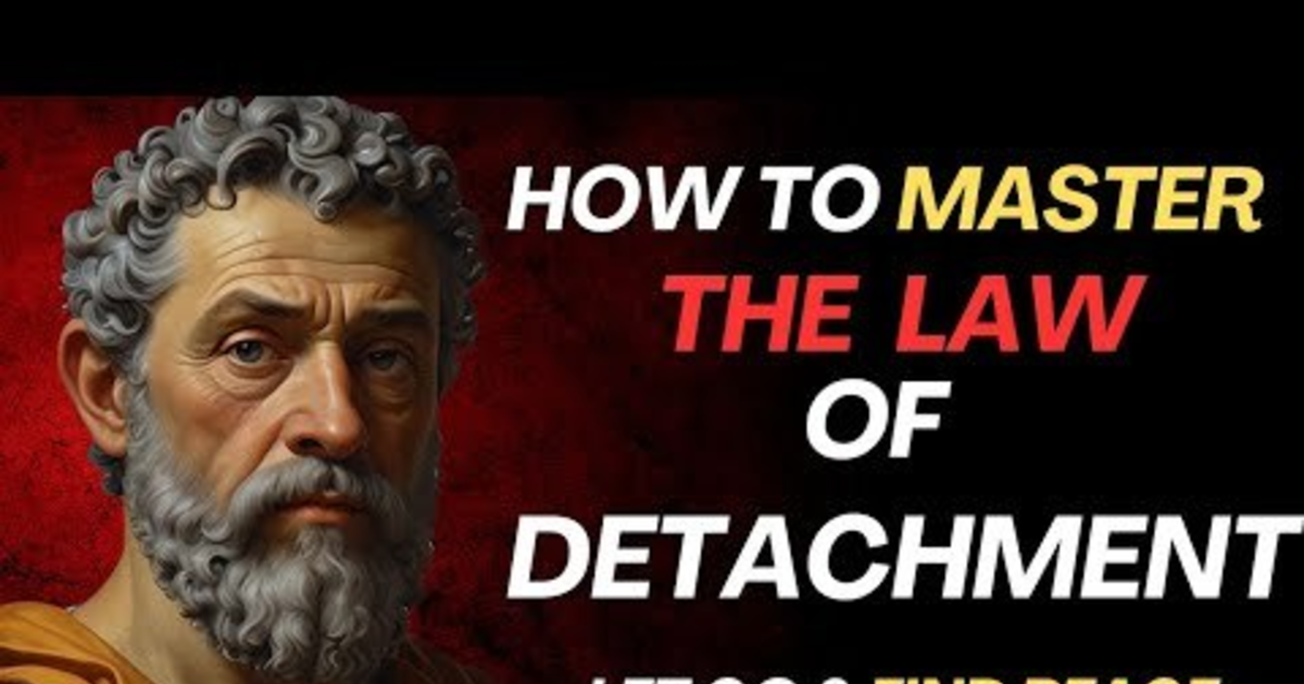 Would you like to know how to detach from anyone and find true ...