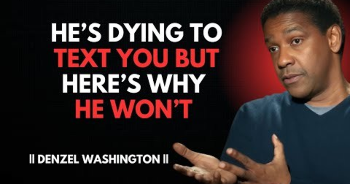 He's dying to text you but here's why he won't. Will the truth shock ...