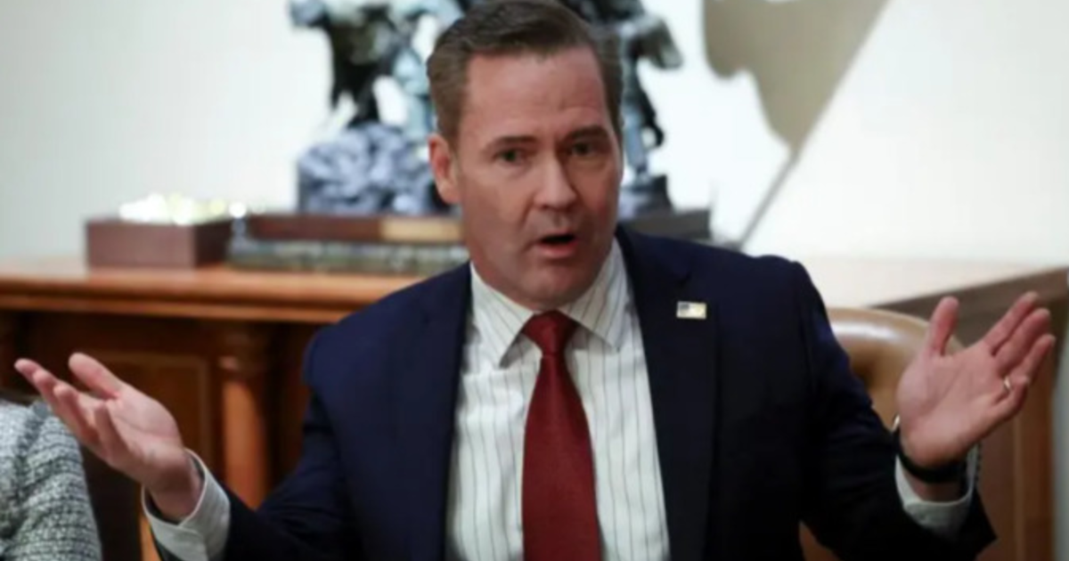 Isn't it at least somewhat reassuring that Mike Walz takes ...