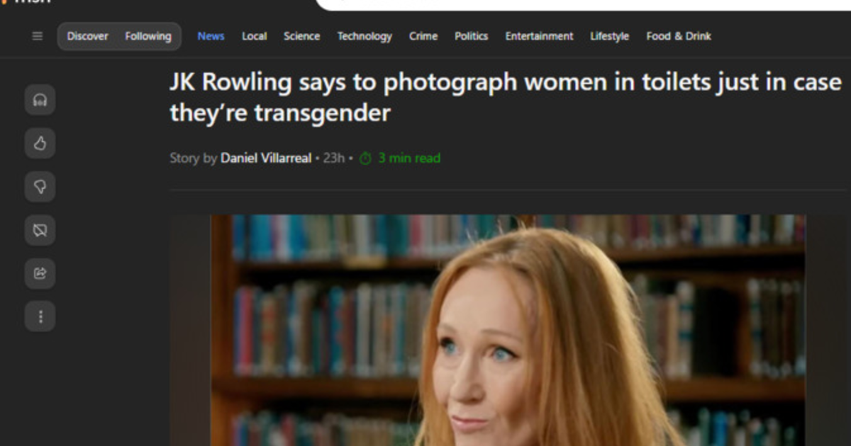 What do you think of JK Rowling telling people to photograph women in ...