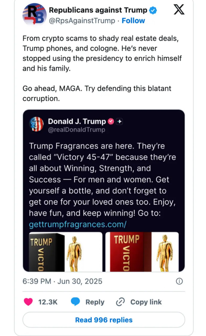 What Is Your Opinion On Donald Trump Now Selling Cologne and Perfume ...