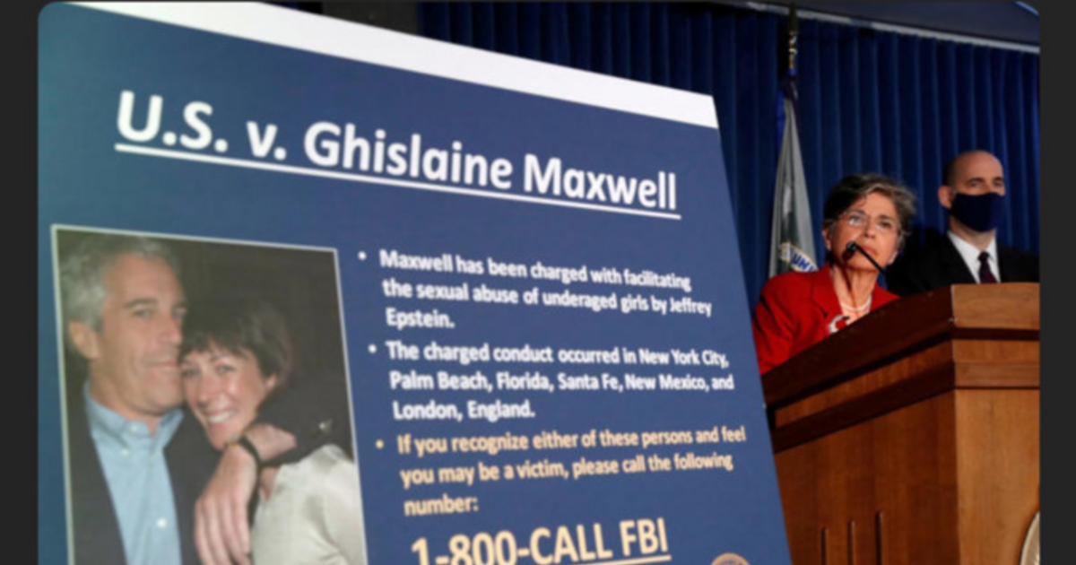 So, now Trump's DOJ is giving Ghislane Maxwell (convicted pedophile and ...