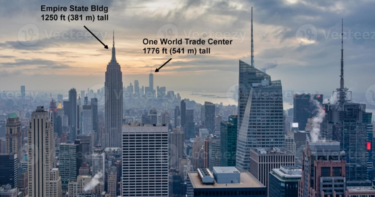 Why is the Empire State Bldg taller than One World Trade Center ...