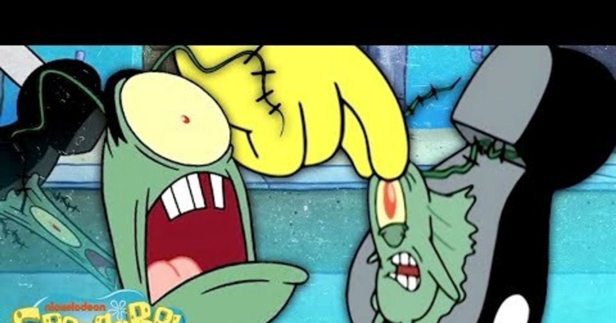 Would you like being a SpongeBob character who stepped on plankton ...
