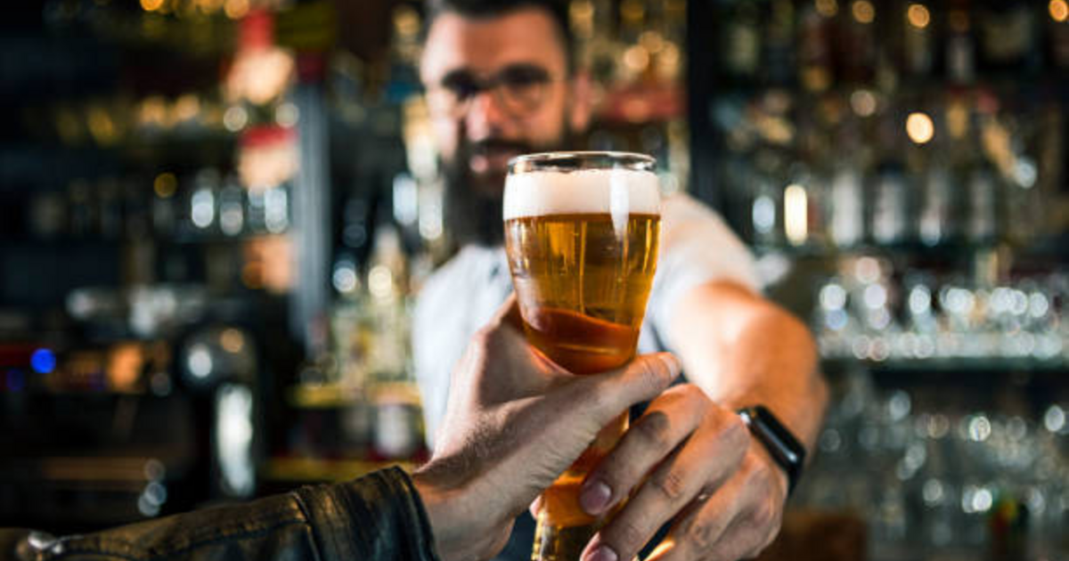 If you go to a pub, bar or any place that serves alcohol what is the ...