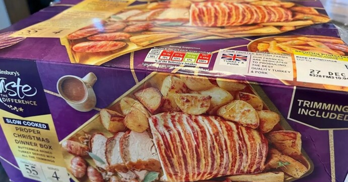Would you eat Christmas Dinner out of a box? - GirlsAskGuys