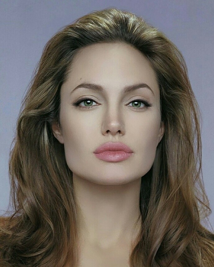Was Angelina Jolie one of the most beautiful women in the world when ...