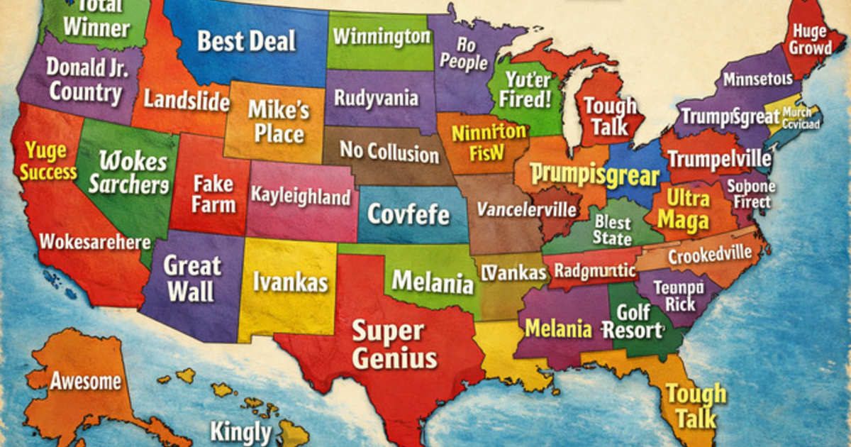 Is this new US map directionally correct? - GirlsAskGuys