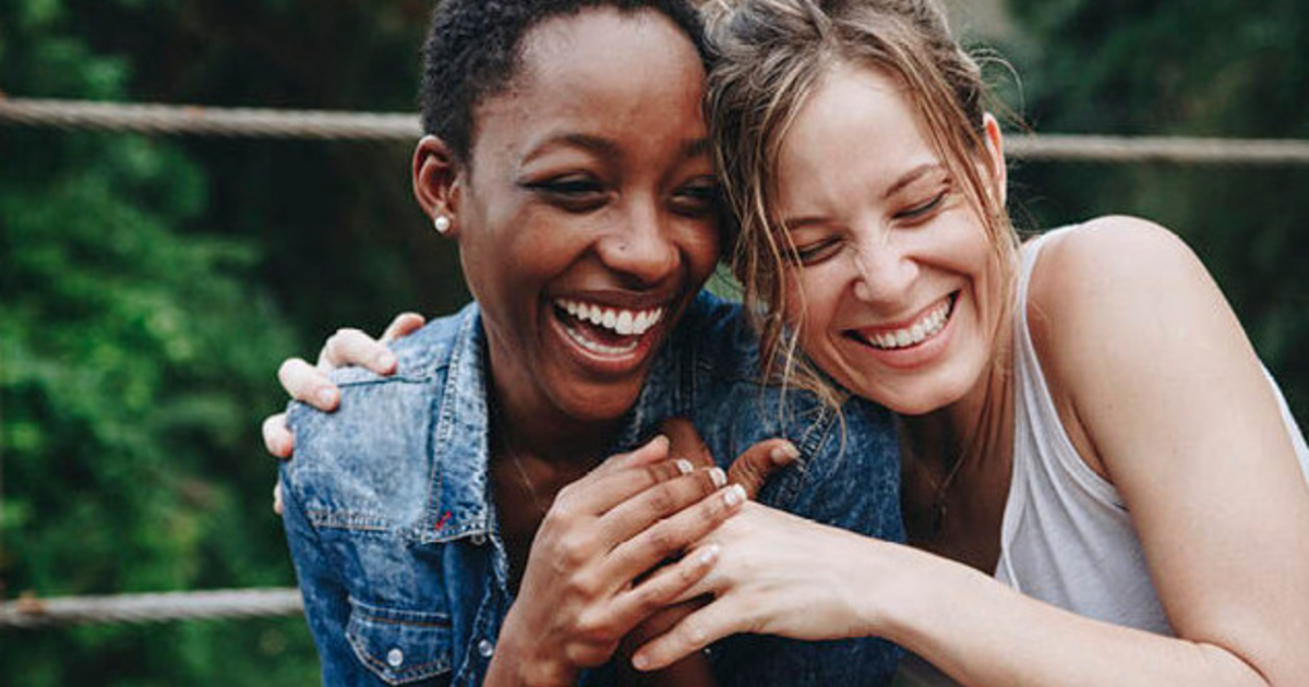 Do you laugh more warmly and easily around someone you like ...